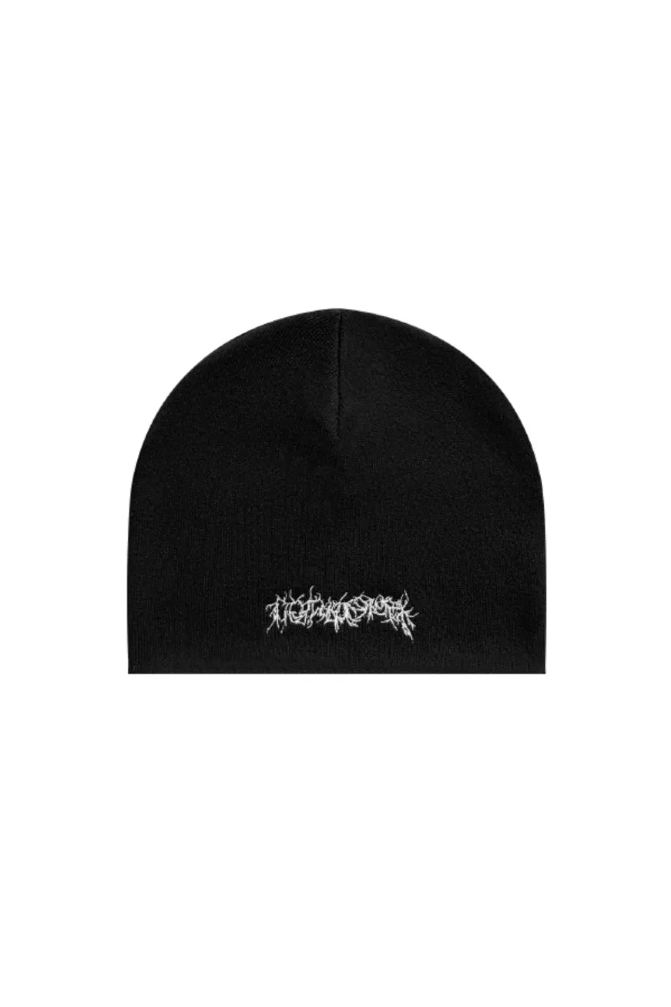 GOJOYJINNI ゴージョイジンニ｜Gothic Sanskrit Embroidered Logo Face Mask Beanie ...